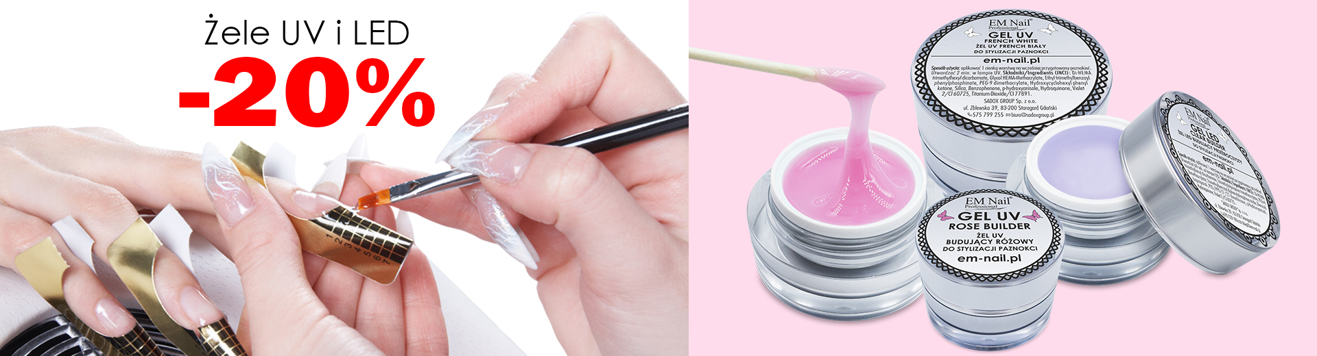 ᐅ EM Nail Professional ᐊ Lakiery hybrydowe • Stylizacja paznokci ...